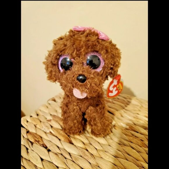 Ty | Toys | Ty Beanie Boos Maddie Dog 6 With Tag Brown Dog Plushie With ...